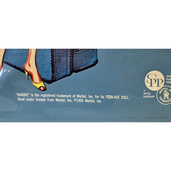 Mattel | Toys | Original Blue 958 Mattel Patented Bubble Cut Barbie ...